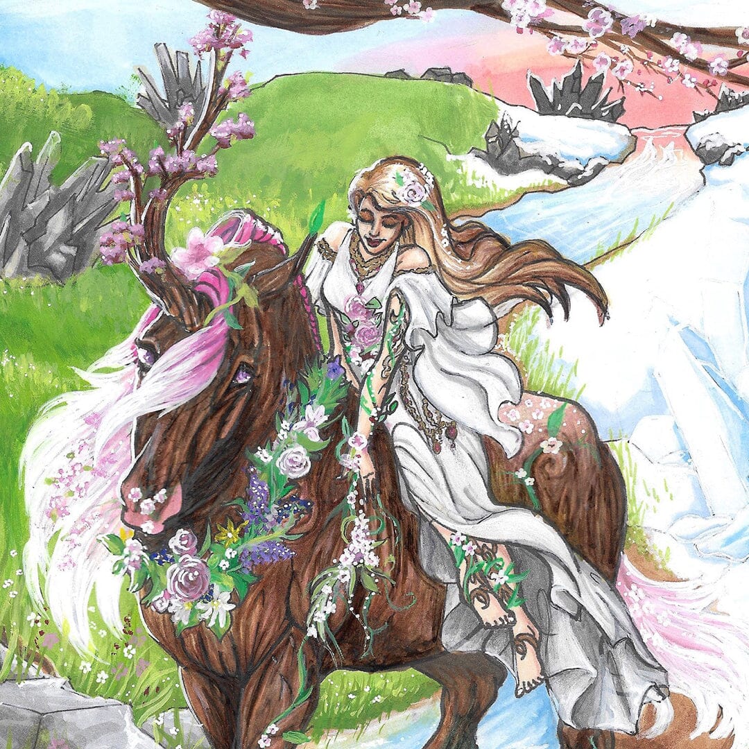 2023 Winter Coloring Contest Results — BreyerHorses.com