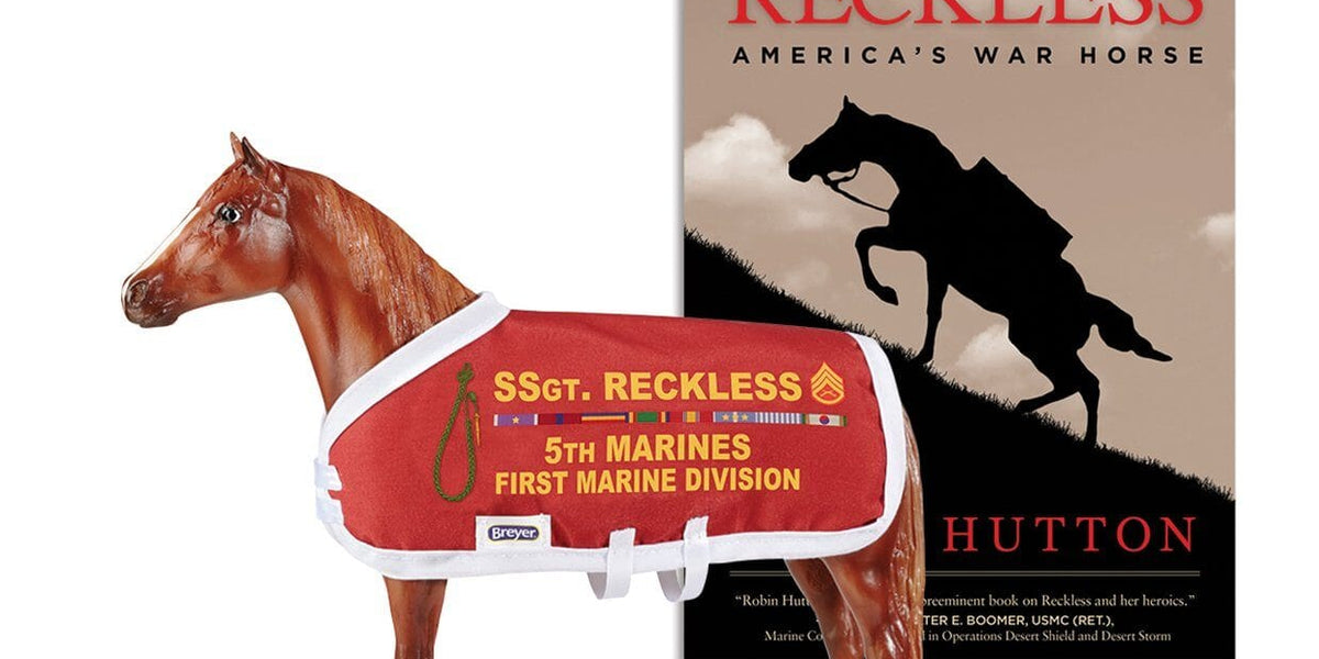 Sergeant Reckless and Sgt. Reckless Book | Retired — BreyerHorses.com