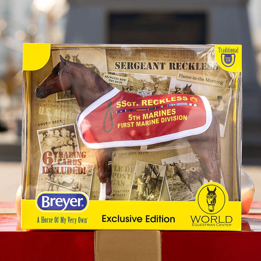 Sgt. Reckless Re-Release Coming to WEC — BreyerHorses.com