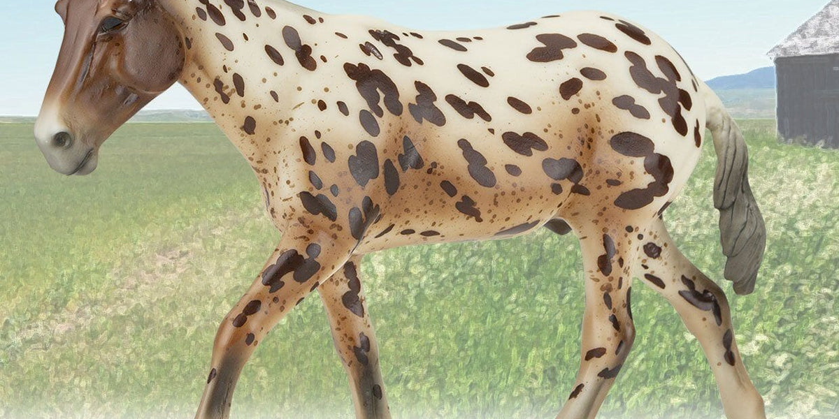 Spotted Mule Test Run | 2021 Collector Club — BreyerHorses.com