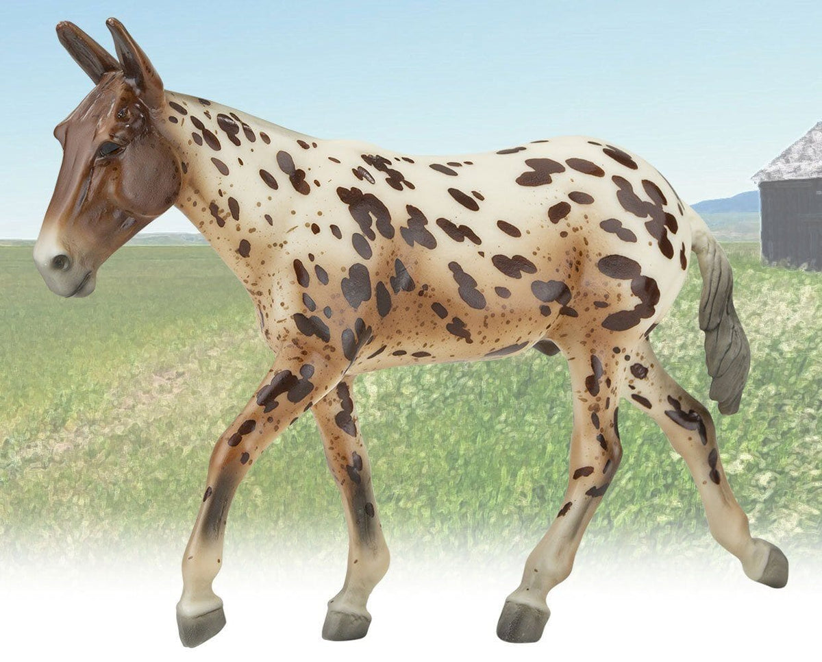 Spotted Mule Test Run | 2021 Collector Club — BreyerHorses.com