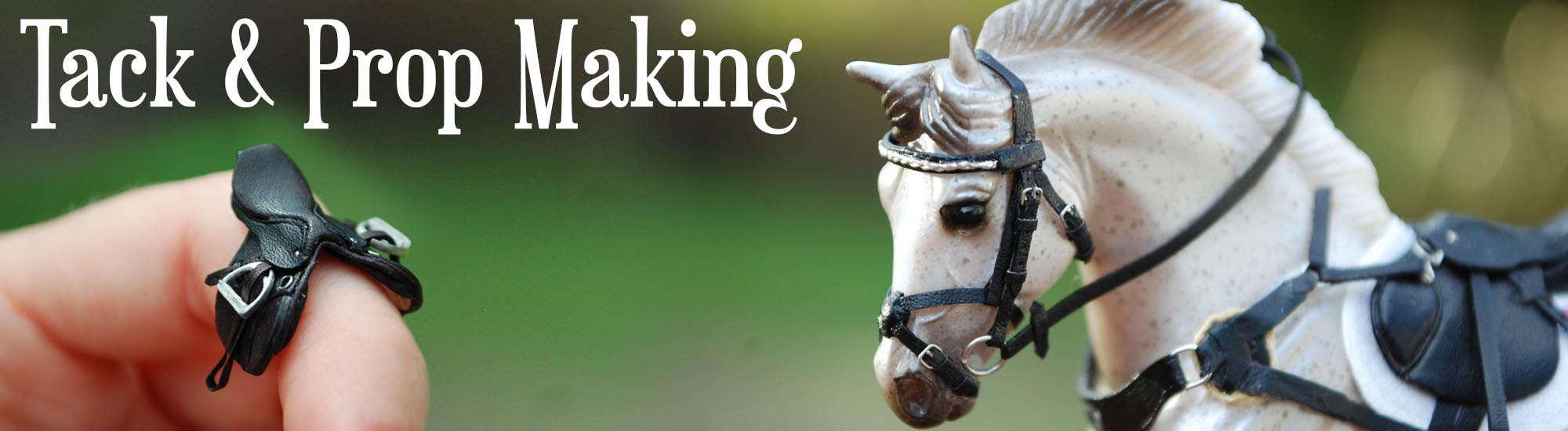 Tack and Prop Making - BreyerHorses.com
