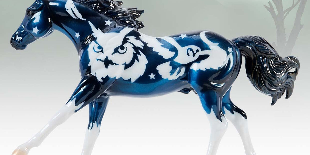 Screech | 2025 Freedom Series Halloween Horse — BreyerHorses.com