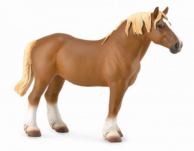 Chestnut Belgian Mare — BreyerHorses.com