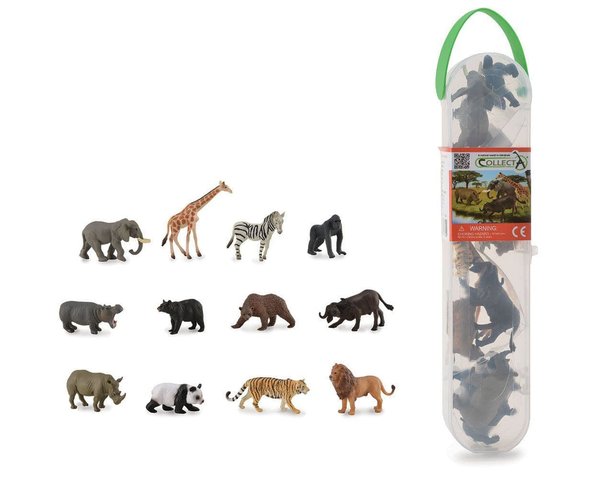 CollectA Box of Mini Wild Animals - BreyerHorses.com
