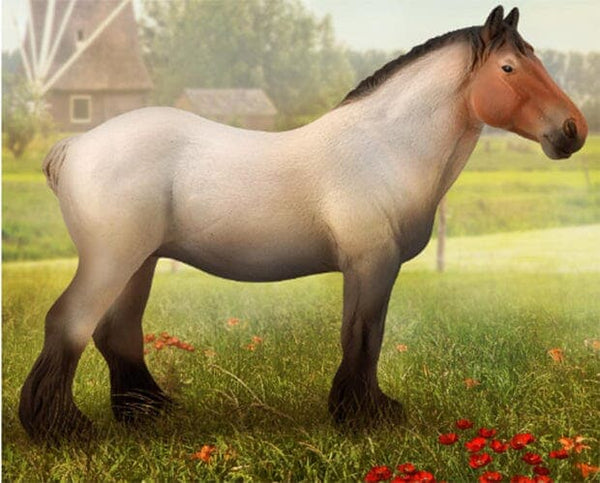 Dutch Draft Mare Roan - BreyerHorses.com