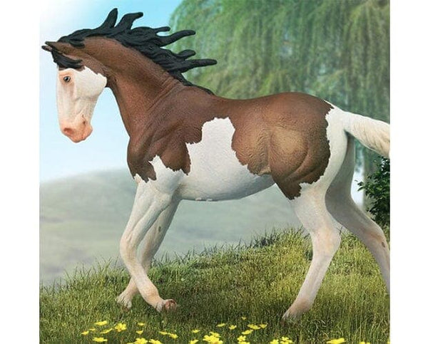 Mustang Mare - Bay Splash Overo - BreyerHorses.com