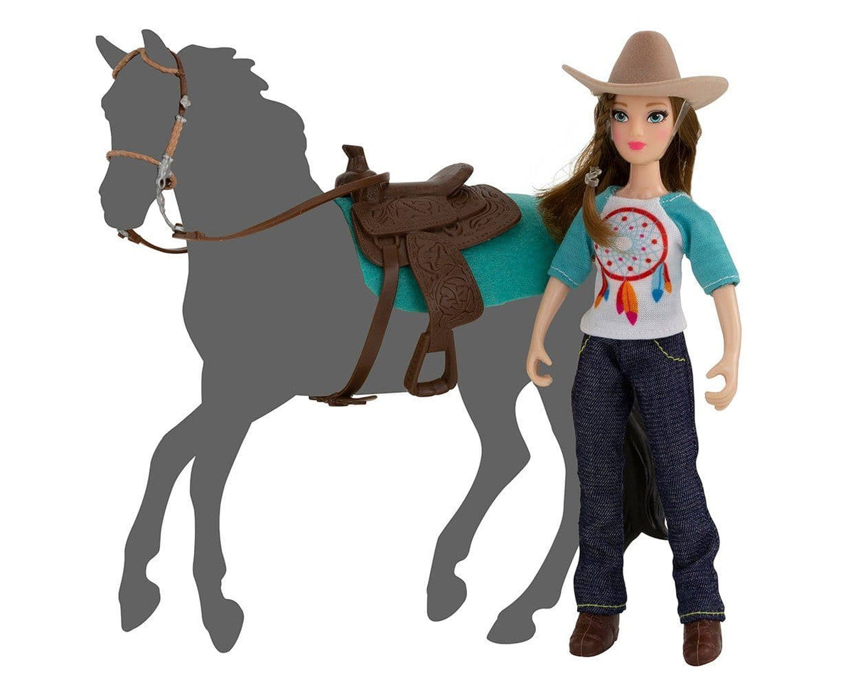 Natalie | Western Rider with Tack - BreyerHorses.com