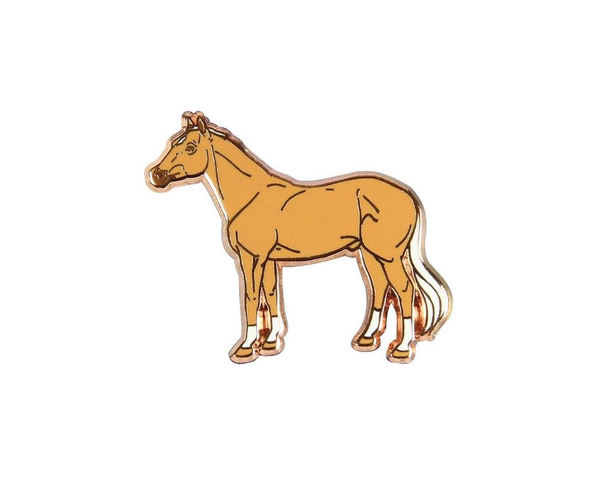 Quarter Horse Enamel Pin — BreyerHorses.com