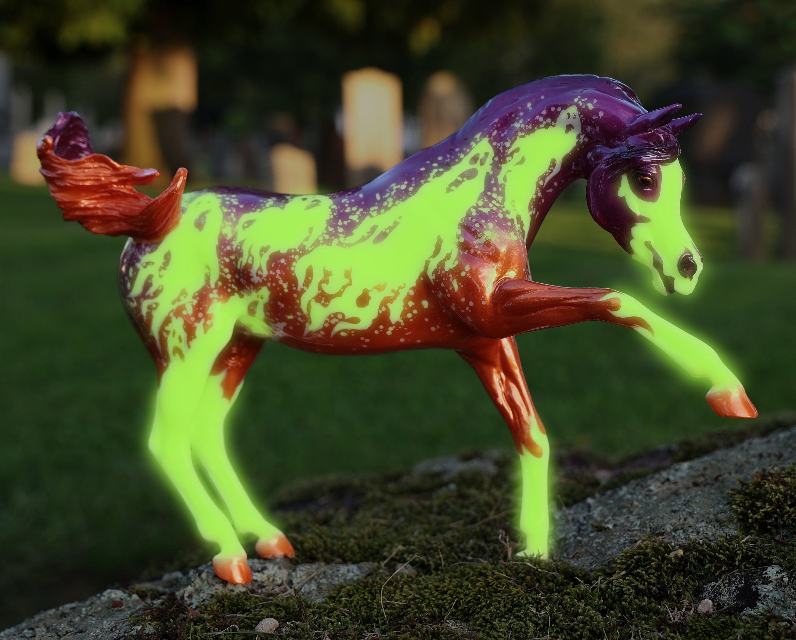 Spectre | Glow-in-the-Dark! Halloween Horse — BreyerHorses.com